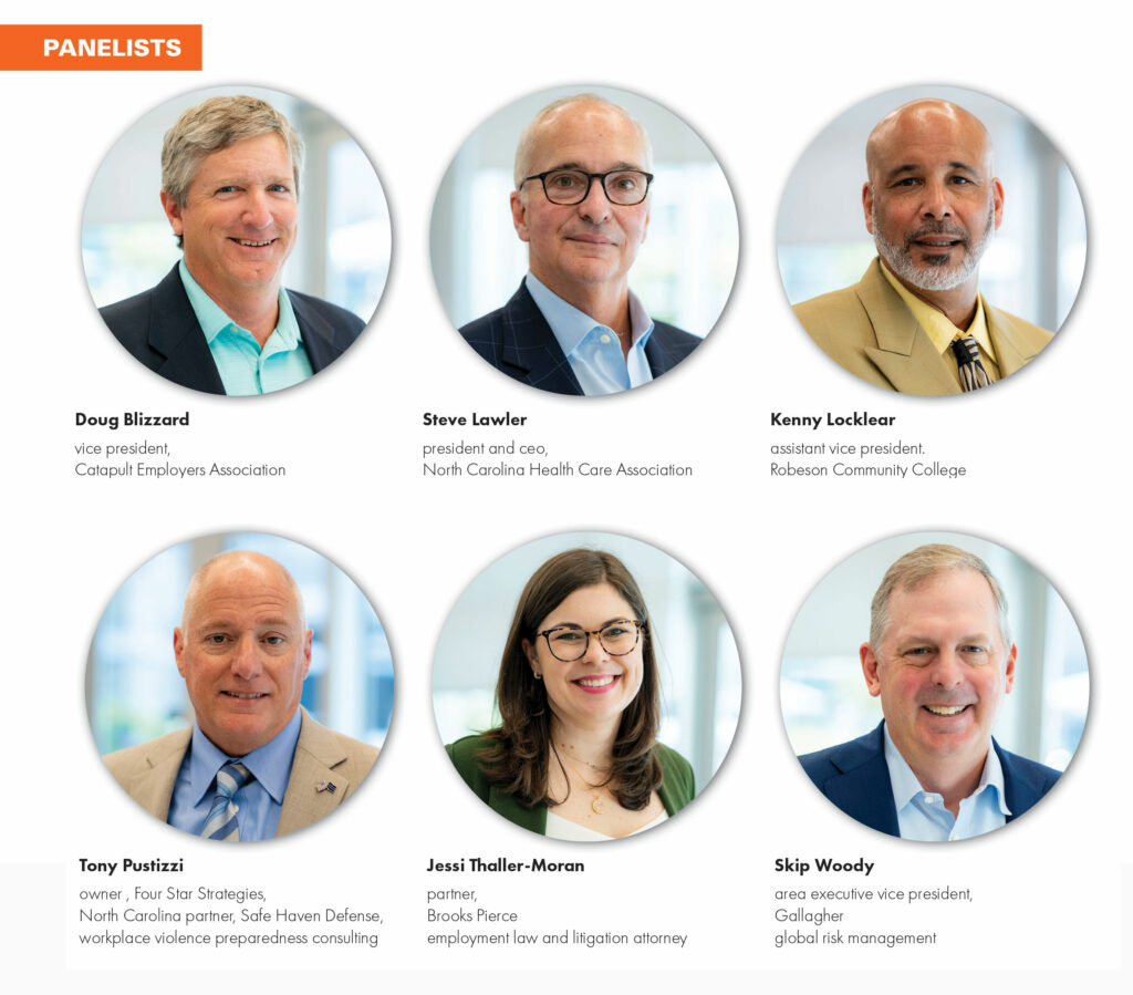 Round table: Employment discussion about remote work, labor shortages ...